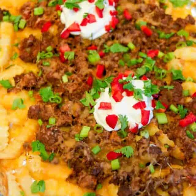 Loaded Nacho Fries - The Diary of a Real Housewife