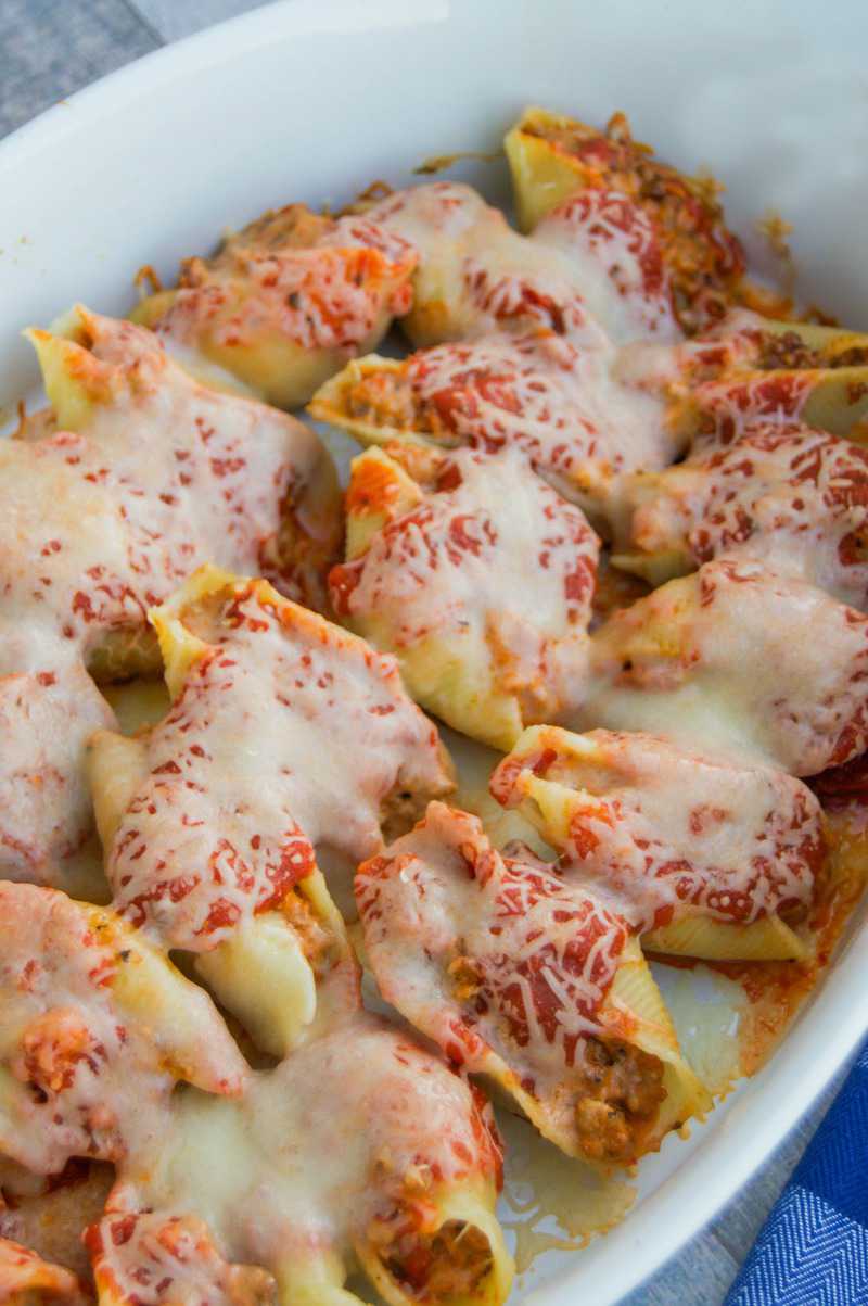Italian Stuffed Shells • The Diary of a Real Housewife