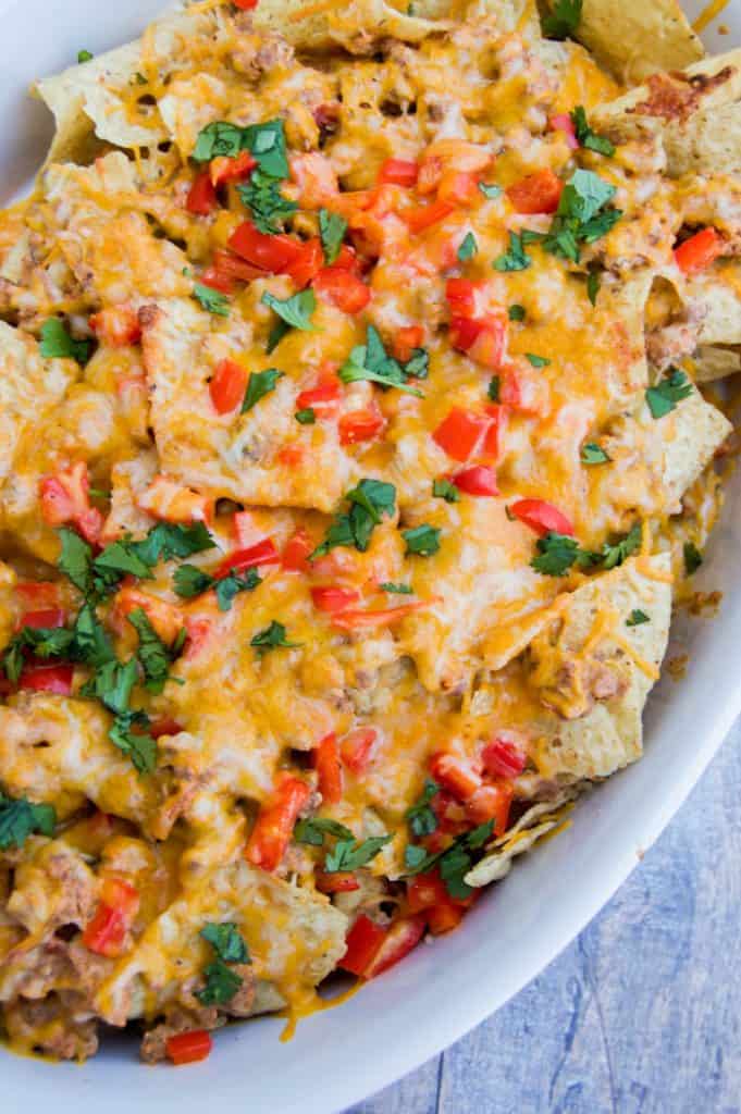 Easy Nacho Casserole • The Diary of a Real Housewife