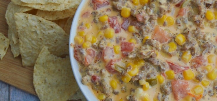 Cheesy Sausage Dip • The Diary of a Real Housewife