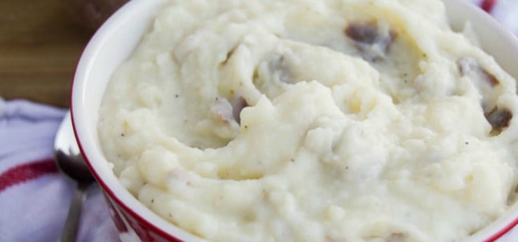 The Best Garlic Red Mashed Potatoes - The Diary of a Real Housewife