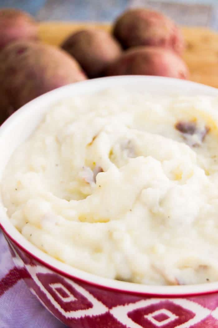 The Best Garlic Red Mashed Potatoes • The Diary of a Real Housewife