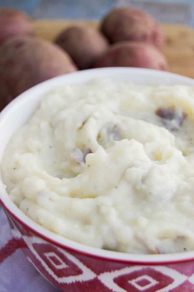 The Best Garlic Red Mashed Potatoes - The Diary of a Real Housewife