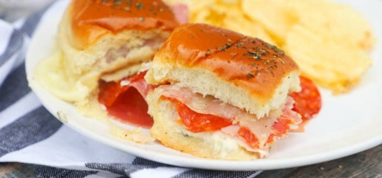 Easy Italian Sliders • The Diary of a Real Housewife