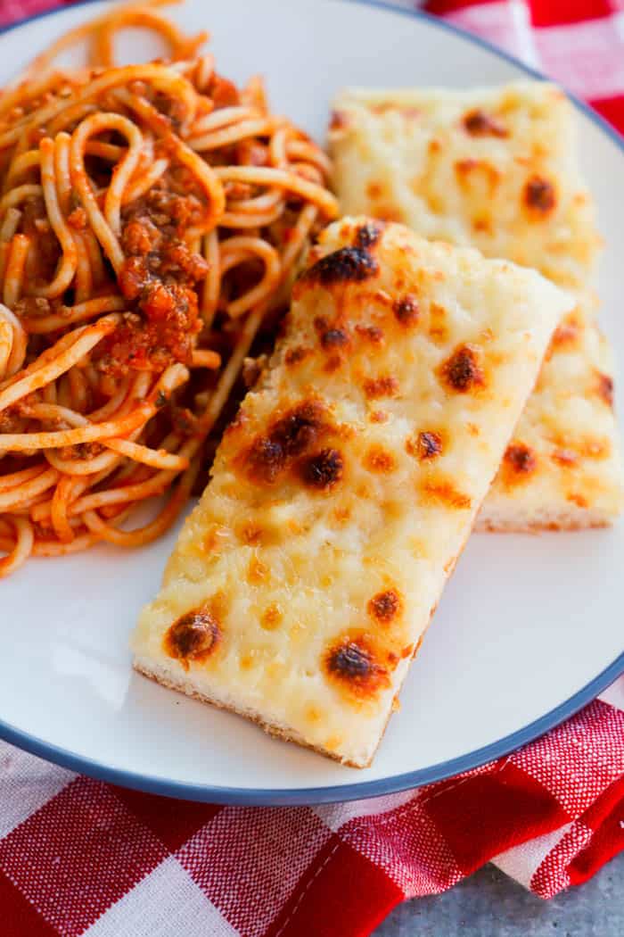 Garlic Flat Breadsticks • The Diary of a Real Housewife