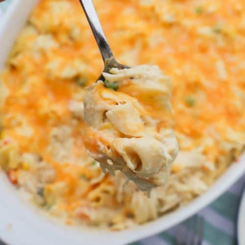 Chicken Noodle Casserole • The Diary of a Real Housewife