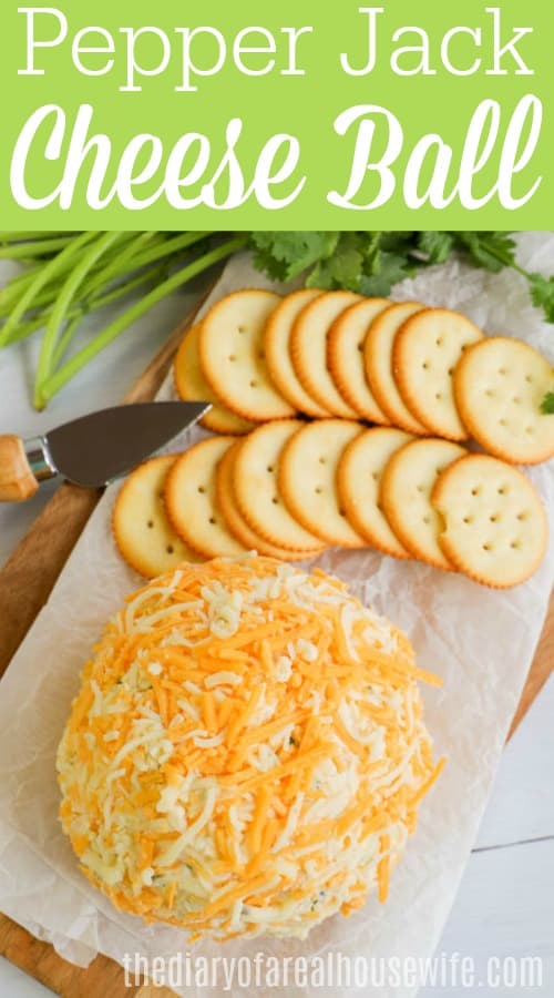 Pepper Jack Cheese Ball • The Diary of a Real Housewife