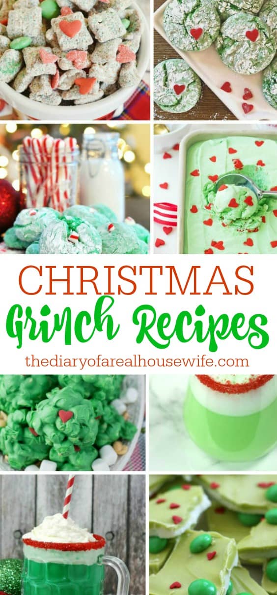 Christmas Grinch Recipes • The Diary of a Real Housewife