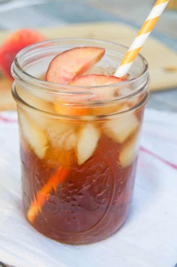 Peach Sweet Tea • The Diary of a Real Housewife