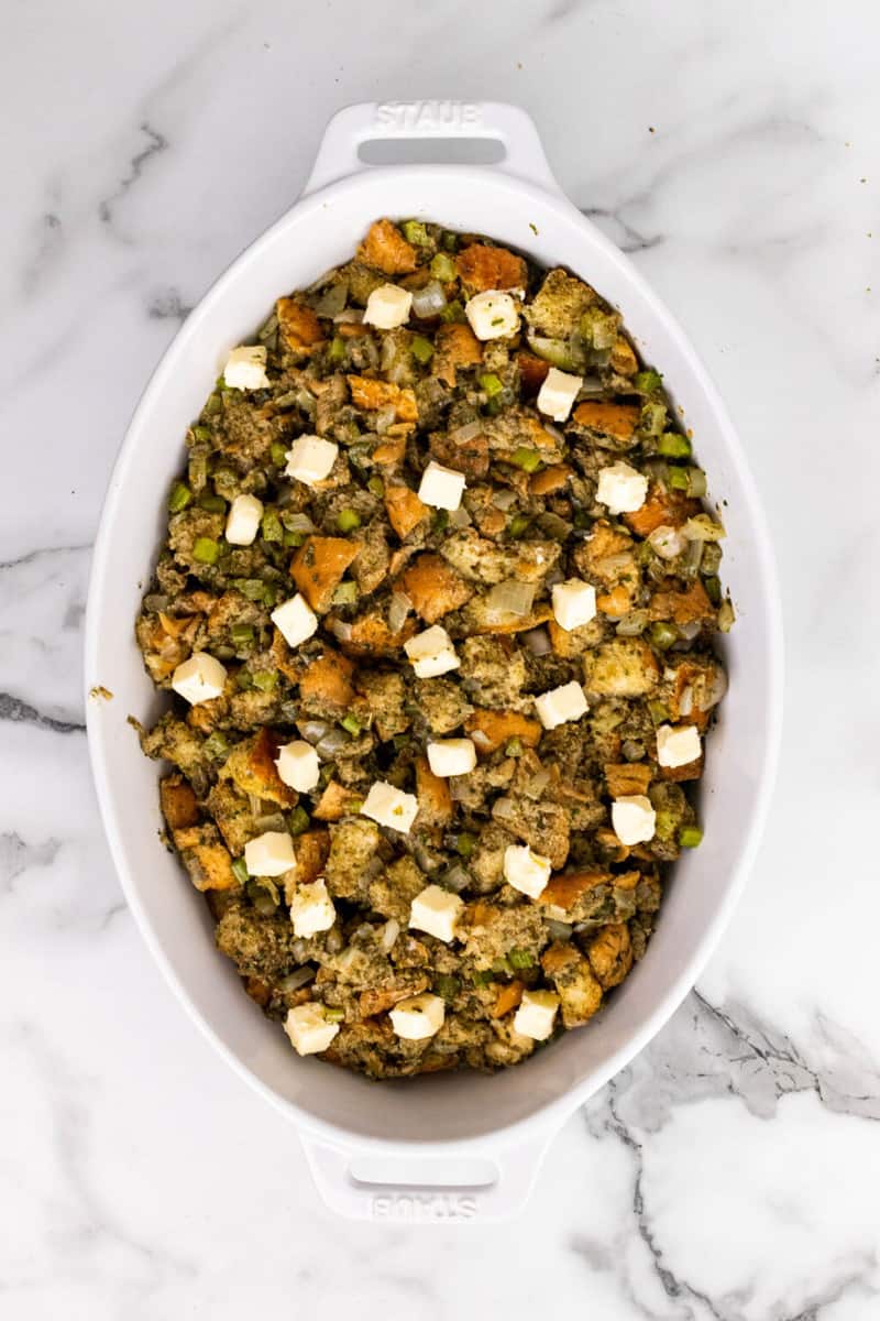 Simple Classic Stuffing • The Diary of a Real Housewife