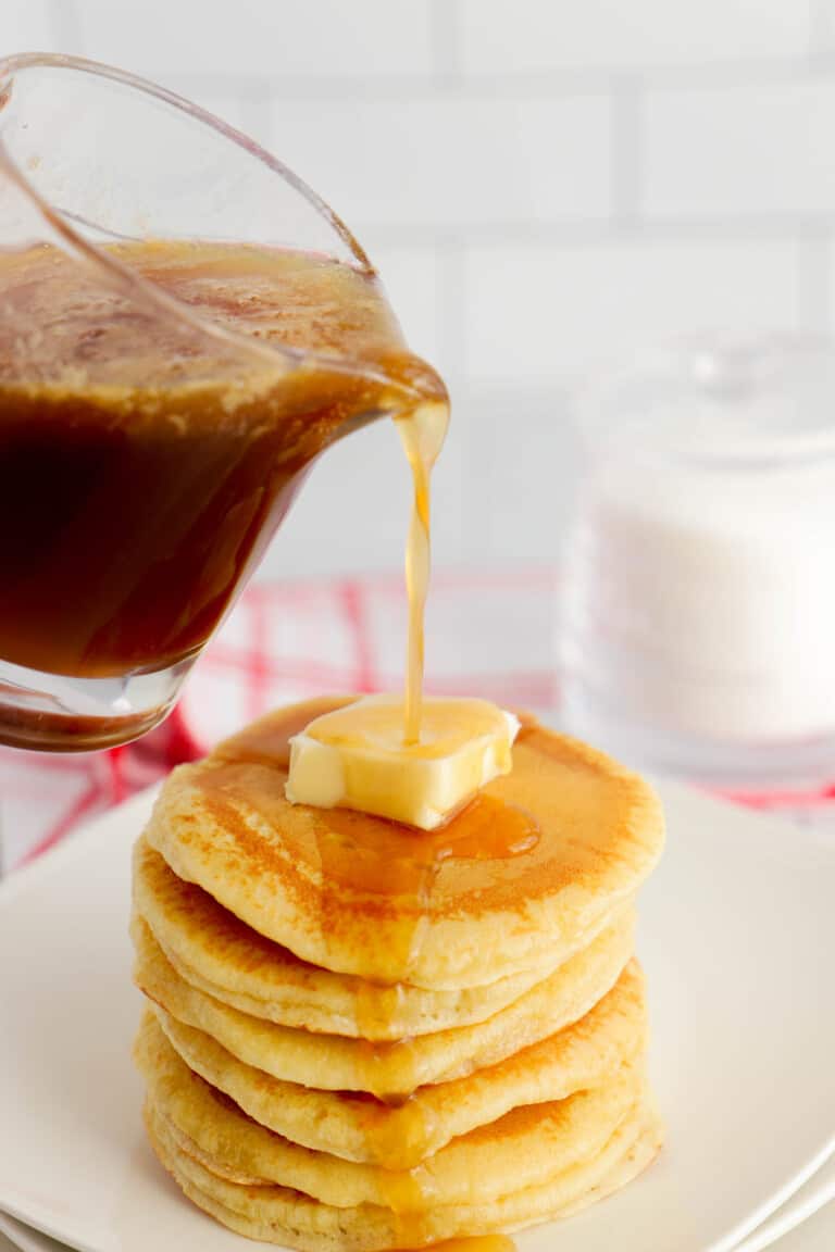 Homemade Pancake Syrup • The Diary of a Real Housewife