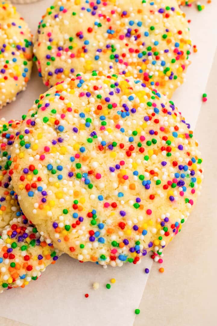 Sprinkle Cookies • The Diary of a Real Housewife