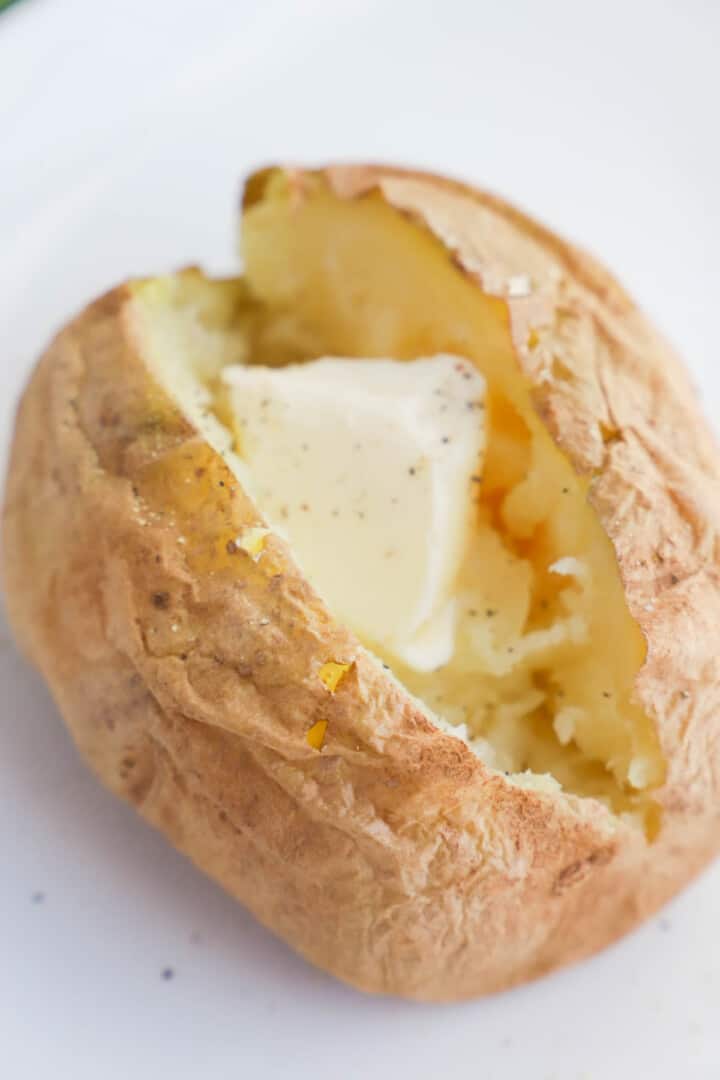 Microwave Baked Potato • The Diary of a Real Housewife