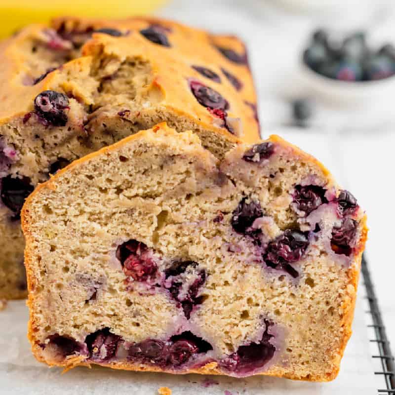 Blueberry Banana Bread • The Diary of a Real Housewife
