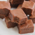 2 Ingredient Fudge • The Diary of a Real Housewife