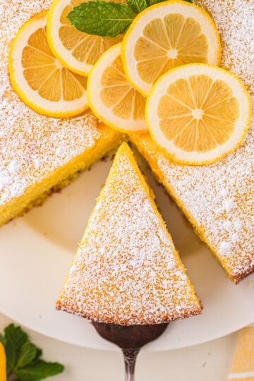 Lemon Ricotta Cake • The Diary of a Real Housewife
