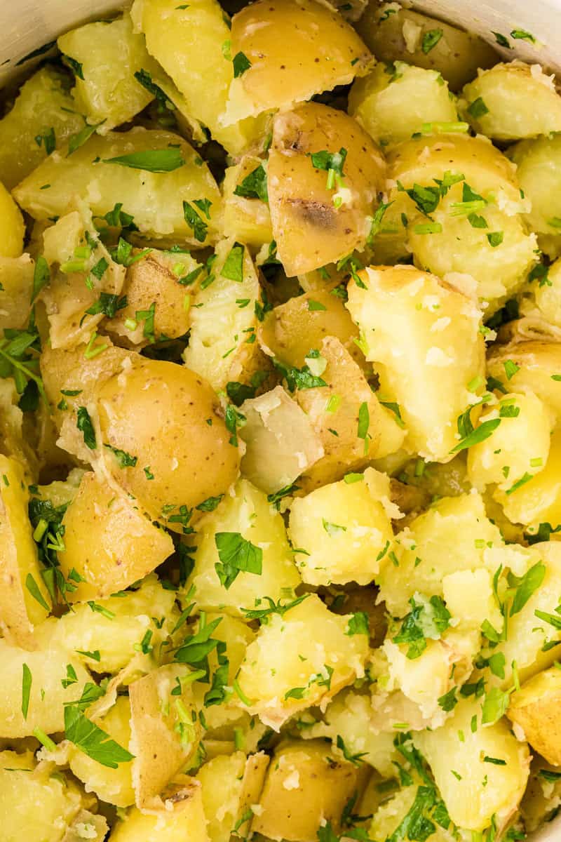 Parsley Potatoes • The Diary of a Real Housewife