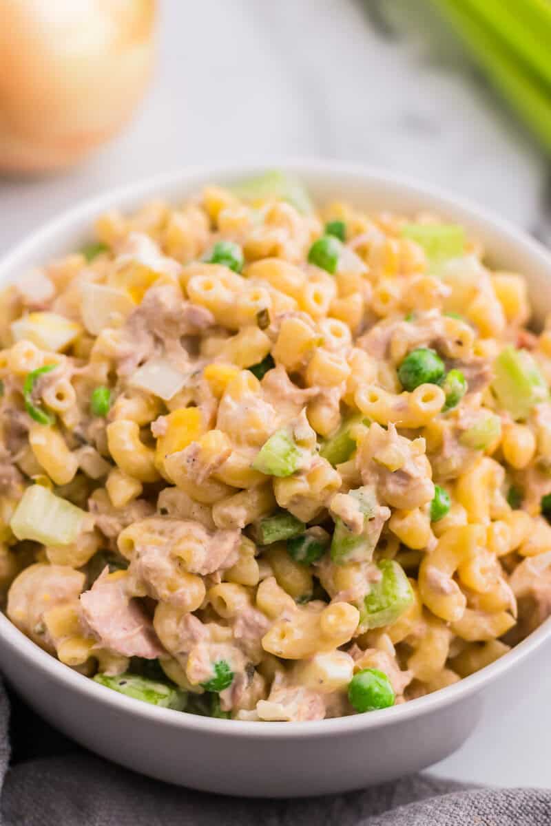 Tuna Macaroni Salad • The Diary of a Real Housewife