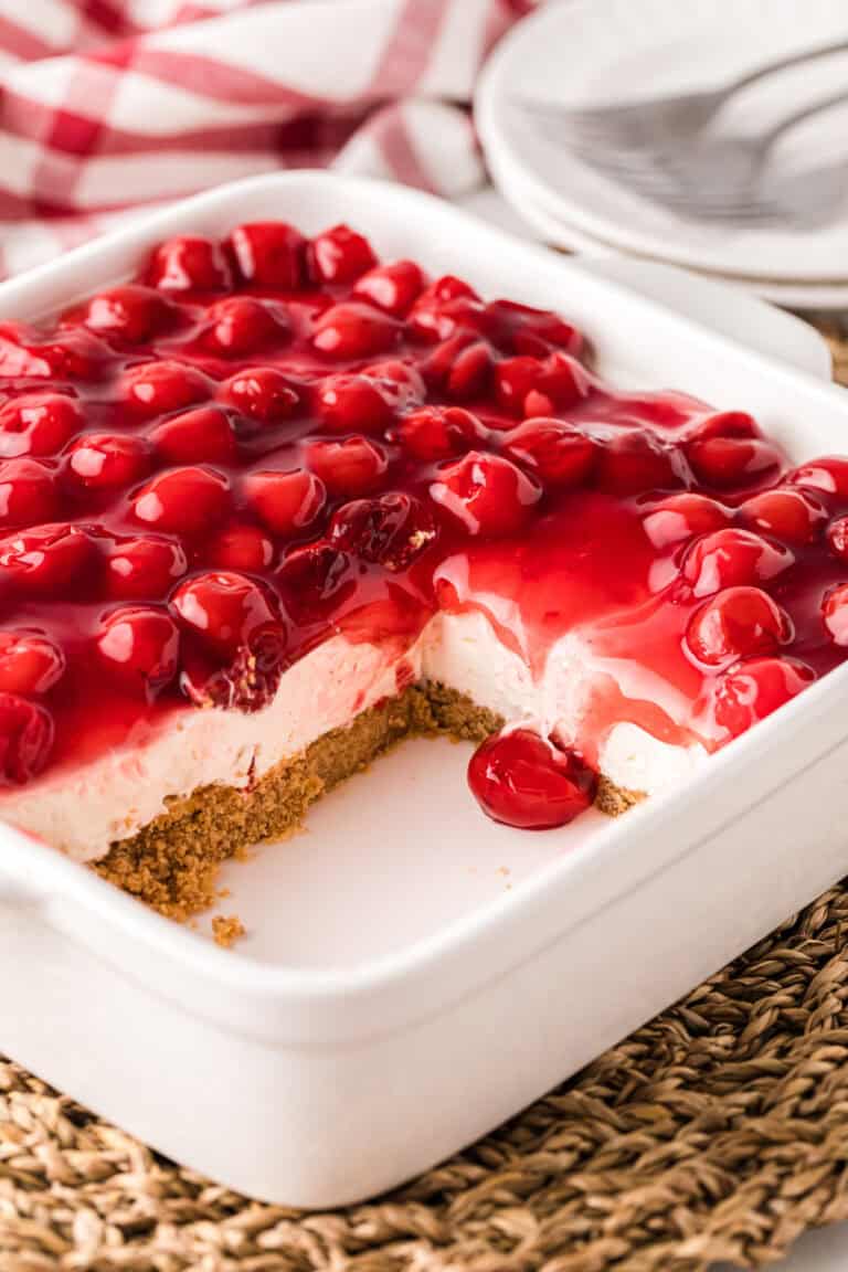 Cherry Delight Recipe • The Diary of a Real Housewife