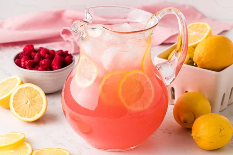 Pink Lemonade Recipe • The Diary of a Real Housewife
