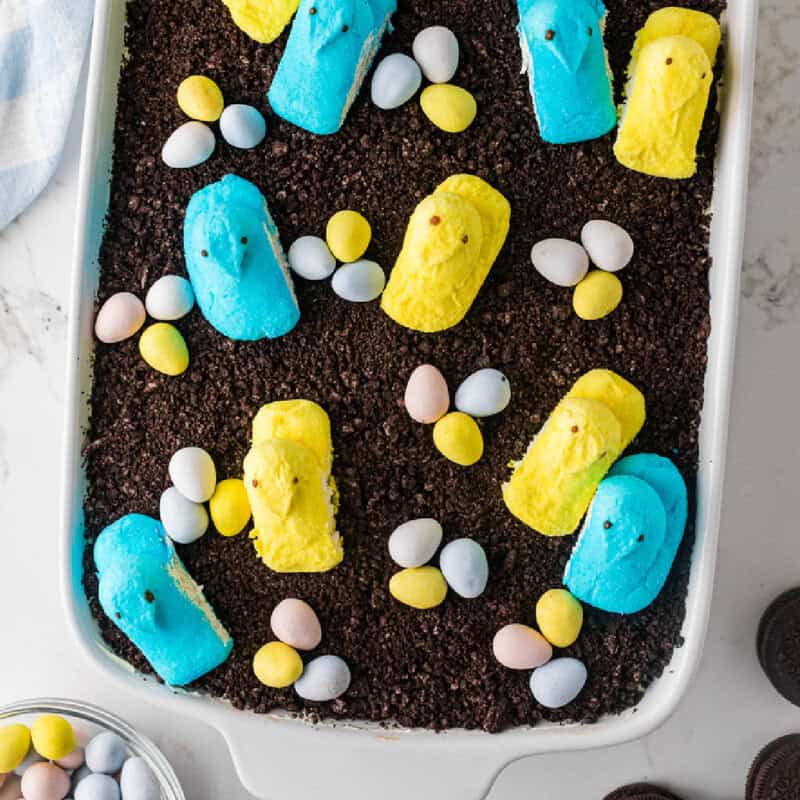 Easter Dirt Cake • The Diary of a Real Housewife